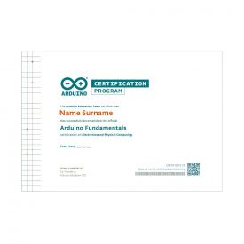 Certificazioni Arduino - Arduino - Elettronica e FabLab | Campustore